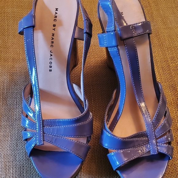 Marc Jacobs | Shoes | Marc Jacob Wedge Cork Heel | Poshmark